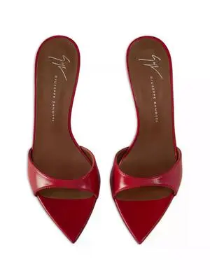 GIUSEPPE ZANOTTI Intriigo 90 Pointed Open-toe Stiletto Mules