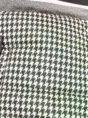 Dior Houndstooth Pattern Hooded Jacket