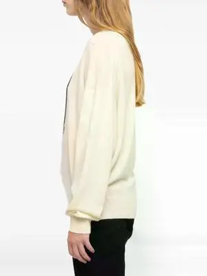 Zadig&Voltaire Gaby Heart Intarsia Sweater