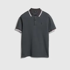 Gucci Cotton Piquet Polo Shirt With Embroidery - Black