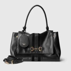 Gucci Paparazzo Medium Top Handle Bag - Black
