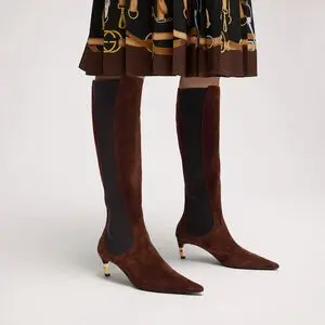 Gucci S Castella Suede Boots