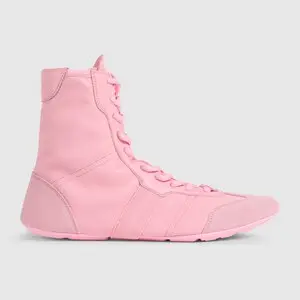 Gucci Flex High-top Sneaker Suede - Pink