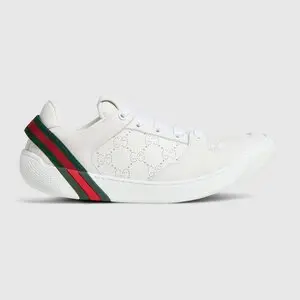 Gucci Screener Perforated Leather Sneakers