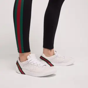 Gucci Screener Perforated Leather Sneakers