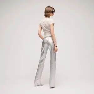 Gucci Straight Leg Denim Pants With Soft Coating