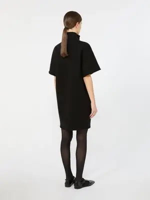 Max Mara Wool Jersey Sweatshirt Dress