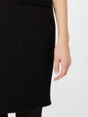 Max Mara Wool Jersey Sweatshirt Dress