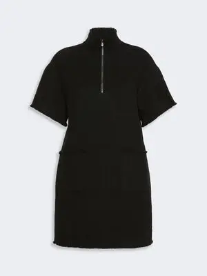 Max Mara Wool Jersey Sweatshirt Dress
