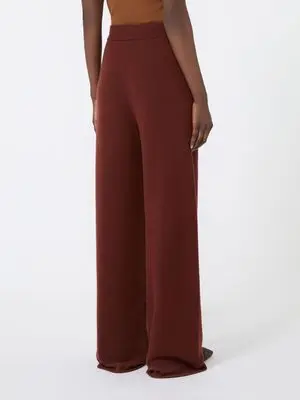 Max Mara Wide Leg Cashmere Trousers