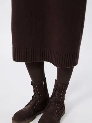 Max Mara Wool And Cashmere Yarn Dress