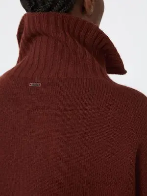 Max Mara Cashmere Yarn High-neck Sweater
