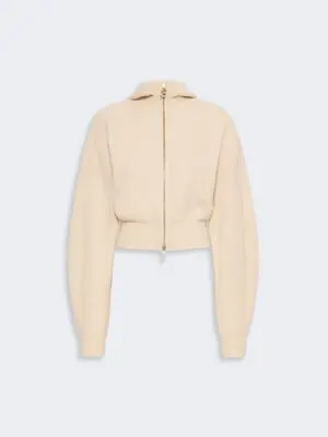Max Mara Wool And Cashmere Hooded Cardigan