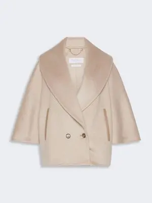 Max Mara Cape In Pure Cashmere