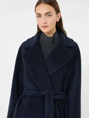Max Mara Wool And Alpaca Teddy Coat