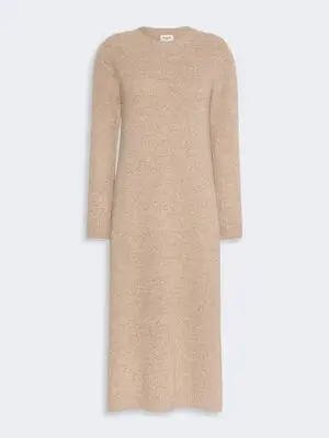 Max Mara Dress In Wool-blend Tweed