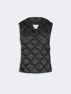 Max Mara Padded Gilet - Black