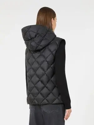 Max Mara Padded Gilet - Black