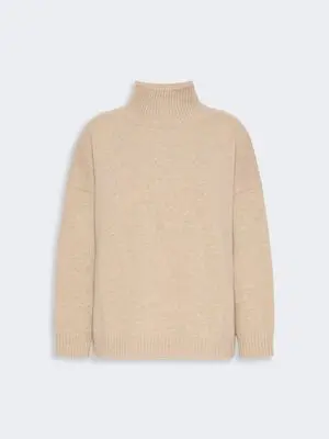 Max Mara Wool Knit Turtleneck Jumper