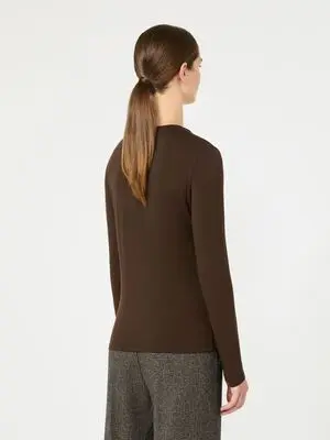 Max Mara Stretch Viscose Jersey T-shirt