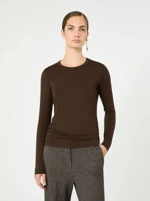 Max Mara Stretch Viscose Jersey T-shirt