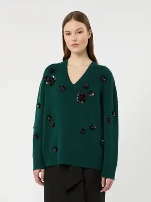 Max Mara Wide-fit Wool And Cashmere Sweater
