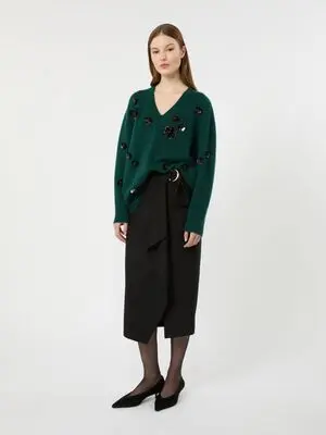 Max Mara Wide-fit Wool And Cashmere Sweater