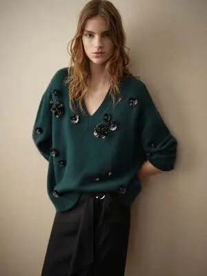 Max Mara Wide-fit Wool And Cashmere Sweater
