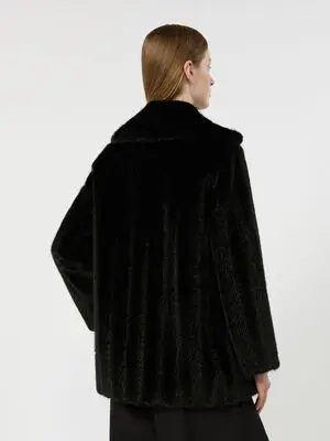 Max Mara Fluffy-textured Coat