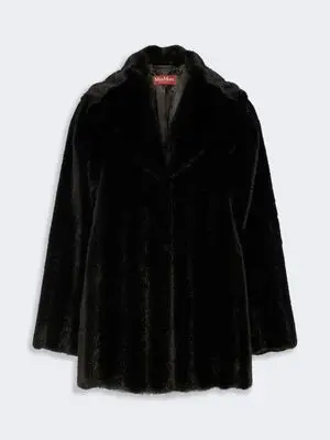 Max Mara Fluffy-textured Coat