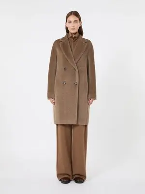 Max Mara Alpaca And Wool Midi Coat