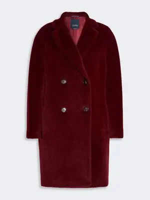 Max Mara Alpaca And Wool Midi Coat