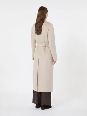 Max Mara Wool And Cashmere Belted Wrap Coat