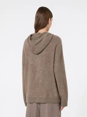 Max Mara Brushed Yak Yarn Cardigan