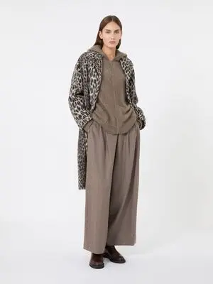 Max Mara Brushed Yak Yarn Cardigan