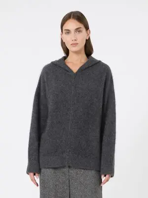 Max Mara Brushed Yak Yarn Cardigan