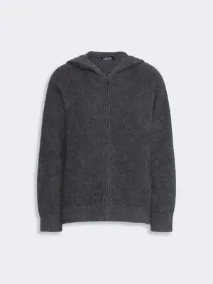 Max Mara Brushed Yak Yarn Cardigan