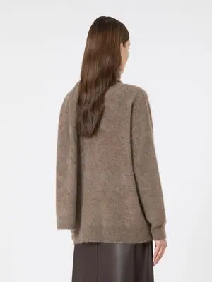 Max Mara Yak Yarn Sweater With Scarf Detail