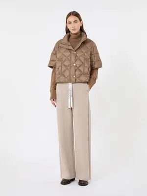 Max Mara Water-repellent Canvas Padded Cape