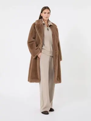 Max Mara Technical Cotton Jersey Zip-up Sweatshirt