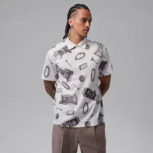 JORDAN Dri-fit Golf Polo - White