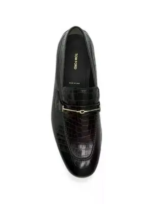 TOM FORD Gigi Loafers - Brown