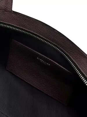 DEMELLIER New York Grained-leather Shoulder Bag - Red