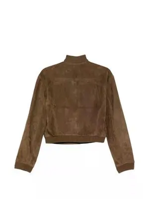 TOM FORD Suede Panelled Jacket