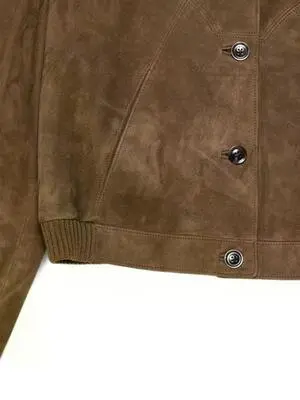TOM FORD Suede Panelled Jacket