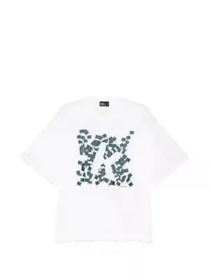 Kolor Graphic-print T-shirt - White