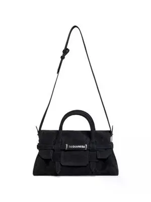 Dsquared2 Suede Tote Bag - Black