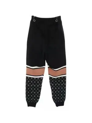 LOUIS VUITTON Monogram Knit Track Pants