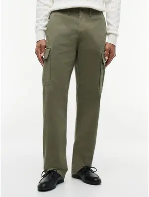 Tommy Hilfiger Relaxed Straight Utility Pant - Ghost Fern