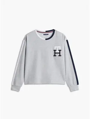 Tommy Hilfiger Cropped Pullover & Pant Sleep Set